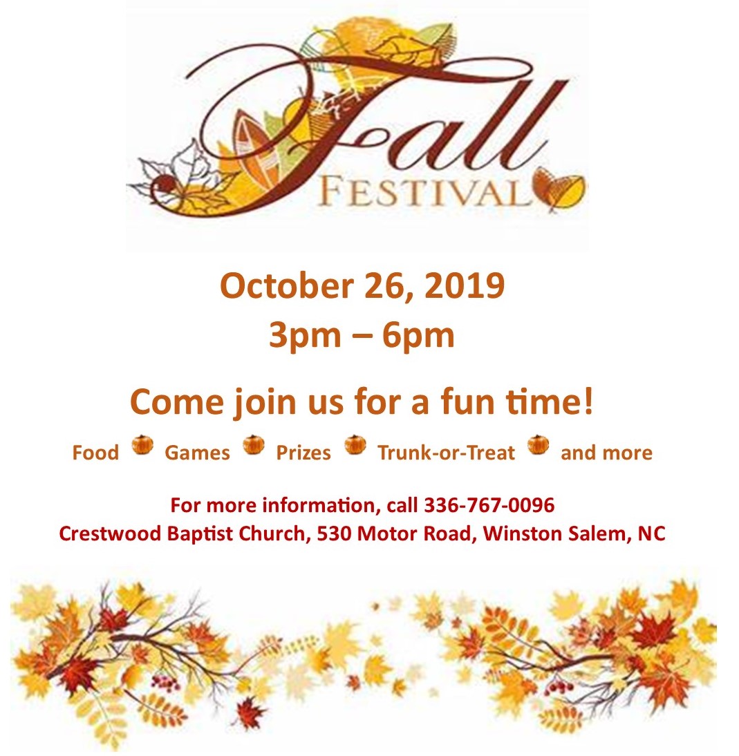 fall festival at cbc | Crestwood Baptist Church